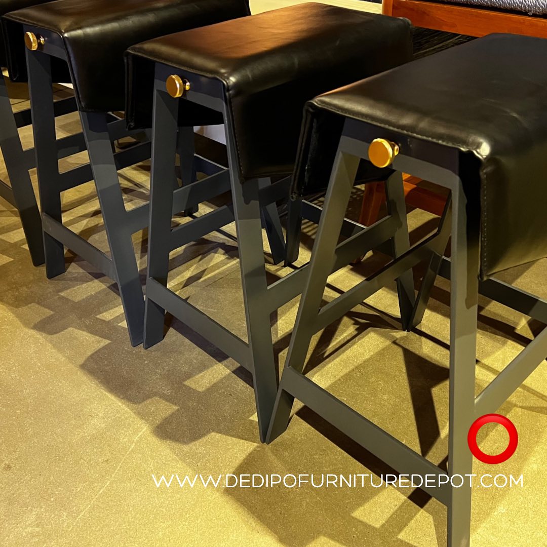 23136 Saddle Bar Stool – Dedipo Furniture Depot
