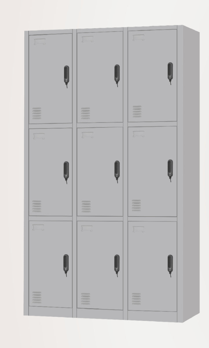 Locker 9 Doors – Dedipo Furniture Depot